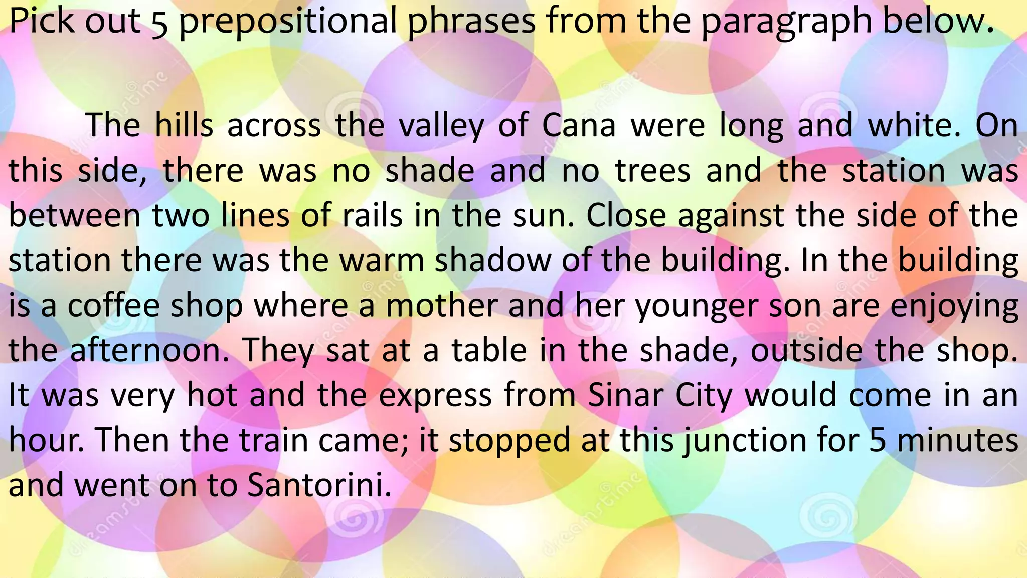 Types of Phrases | PPTX