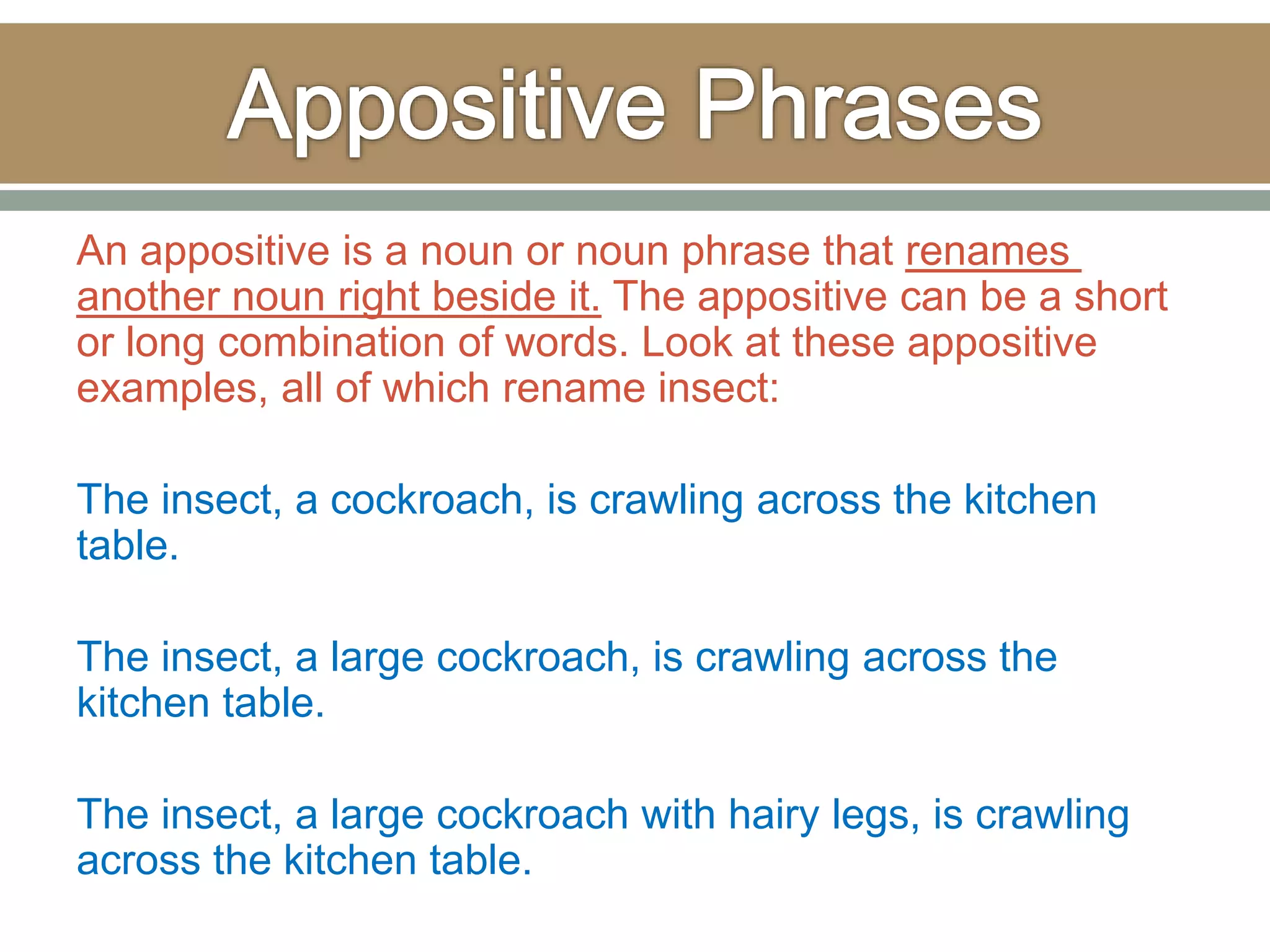 Types of phrases- Alafaq School | PPTX