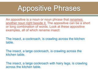 Types of phrases- Alafaq School | PPT