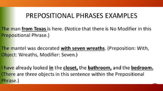 Types of phrases | PPTX