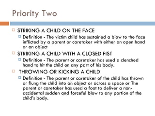 Child Physical Abuse | PPT