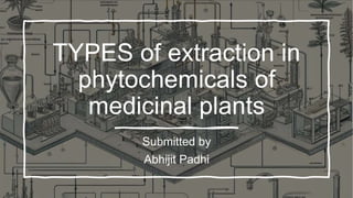 TYPES OF PHYTOCHEMICAL EXTRACTION.pptx