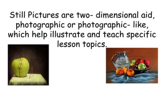 Types of pictorial media | PPTX