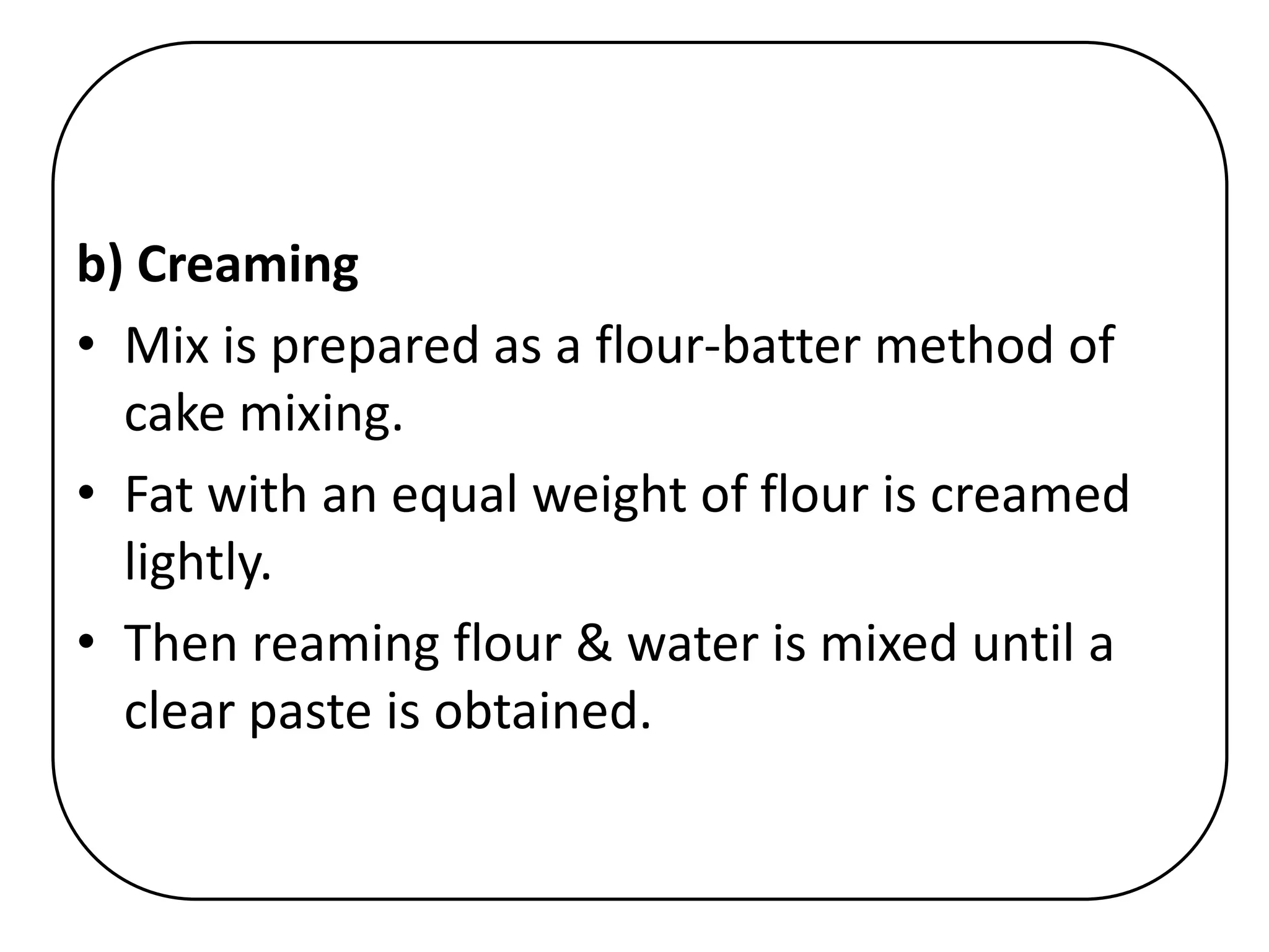 Types of pie & pastries formulation,mixing and moulding methods | PPTX