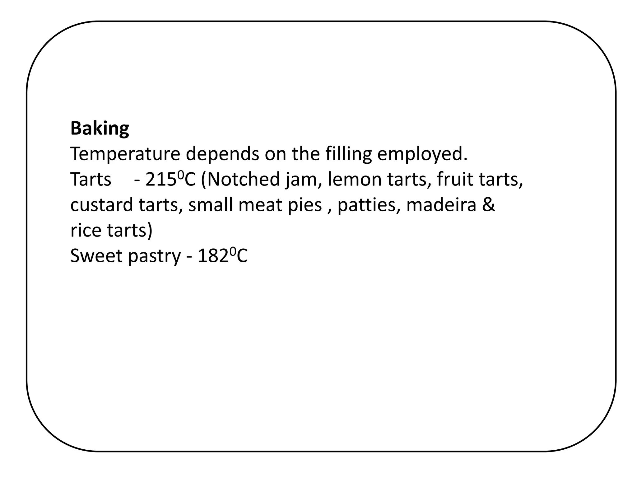 Types of pie & pastries formulation,mixing and moulding methods | PPTX
