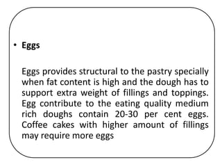 Types of pie & pastries formulation,mixing and moulding methods | PPTX