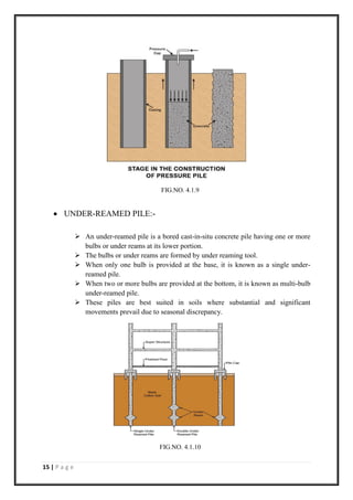 Types of pile foundation | PDF
