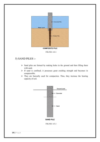 Types of pile foundation | PDF