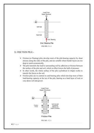 Types of pile foundation | PDF