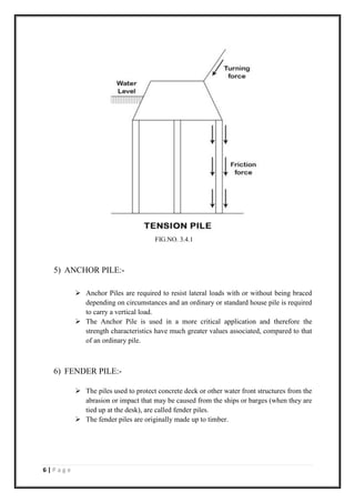 Types of pile foundation | PDF