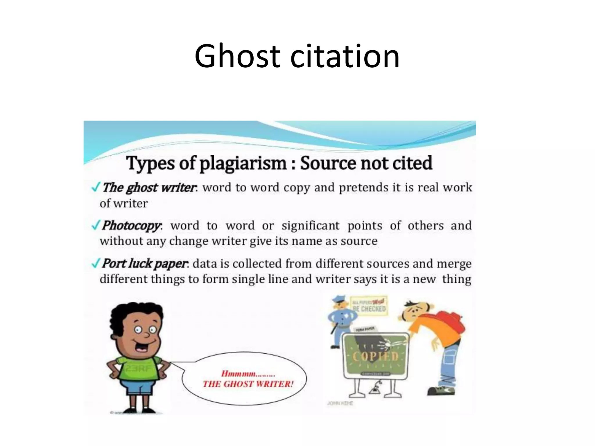 Types of plagiarism | PPTX