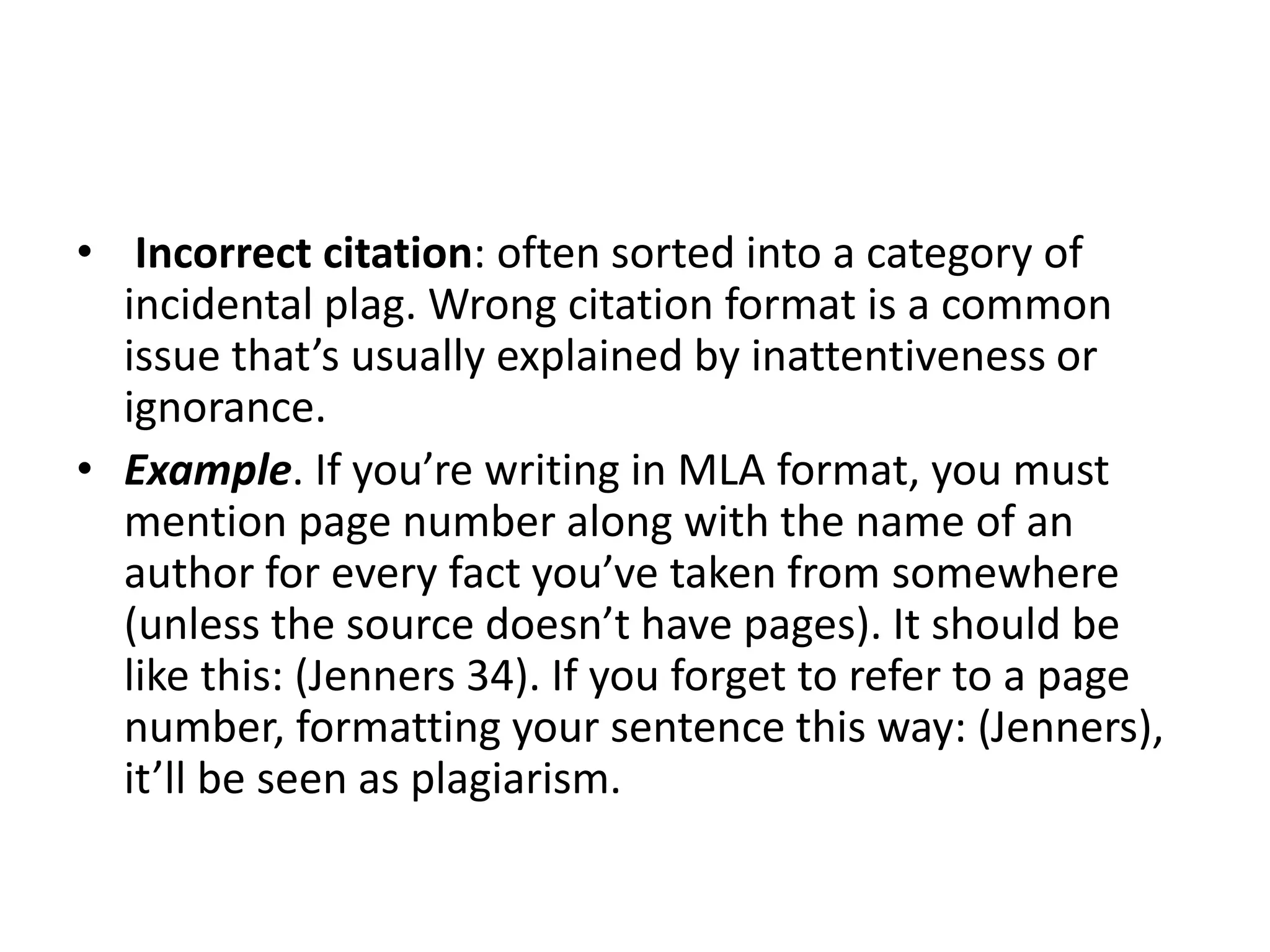 Types of plagiarism | PPTX