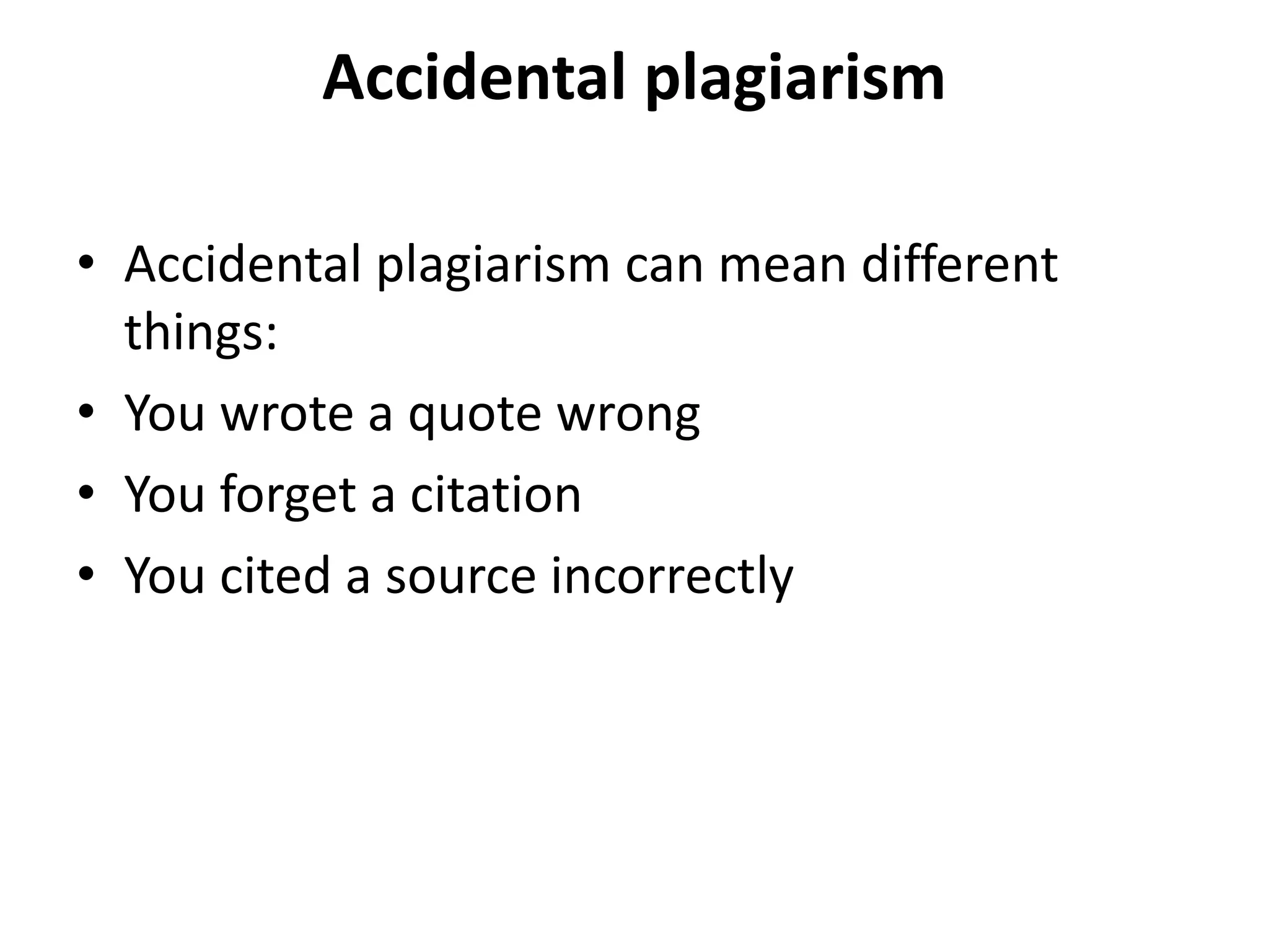 Types of plagiarism | PPTX