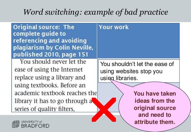 Types of plagiarism law
