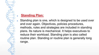 Types of planning | PPTX