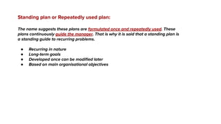 Types of plans | PDF
