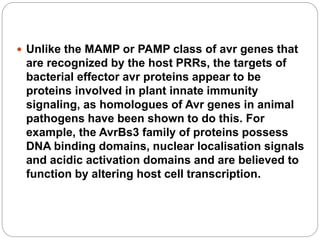 Types of plant resistance to pathogens | PPTX