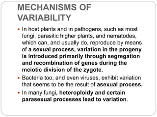 Types of plant resistance to pathogens | PPTX