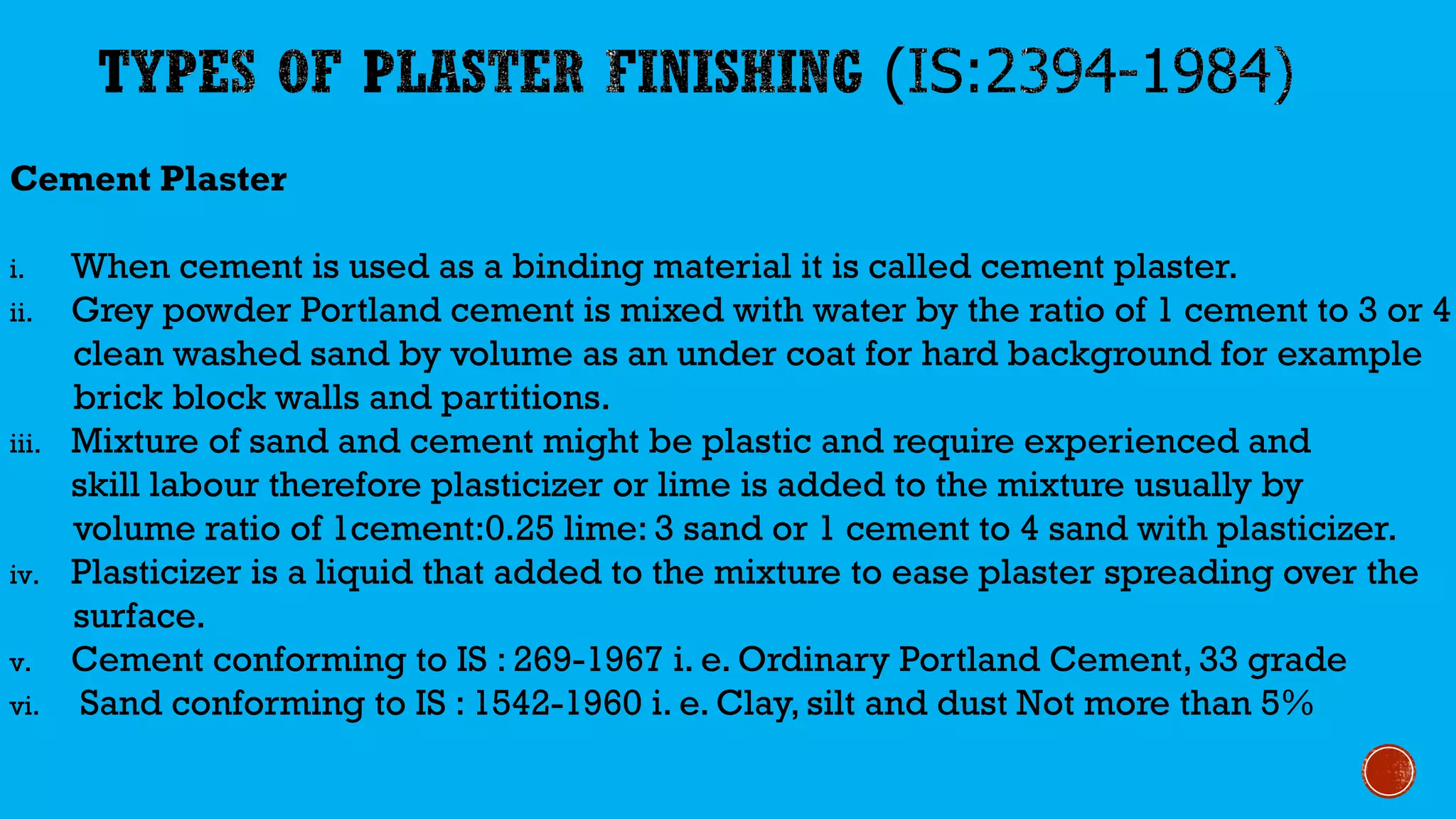 Types of plaster | PDF