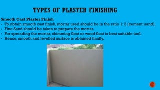 Types of plaster | PDF