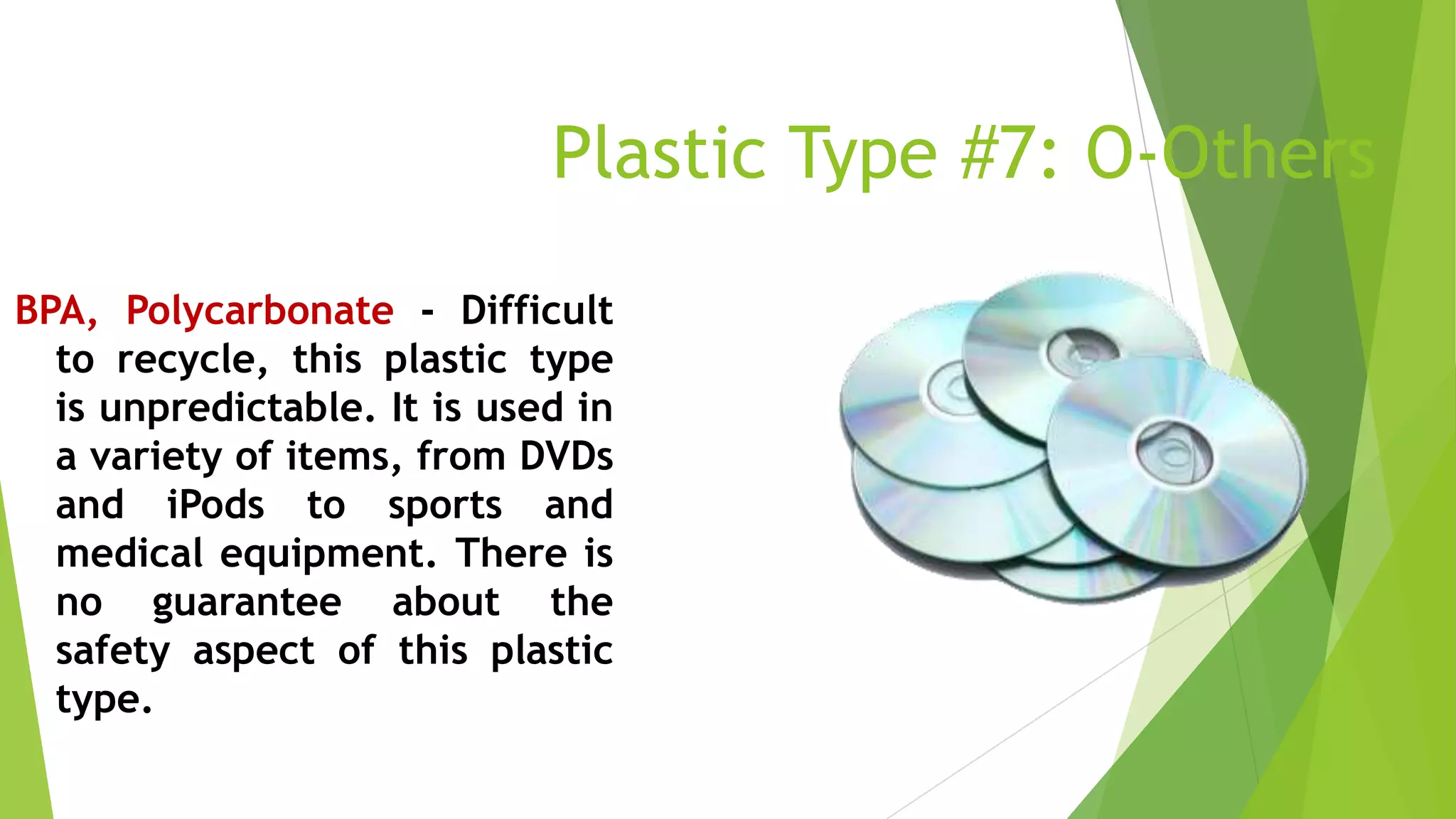 Types of plastics | PPTX