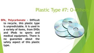 Types of plastics | PPTX