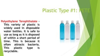 Types of plastics | PPTX