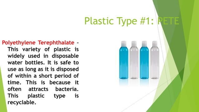 Types of plastics | PPTX | Chemistry | Science