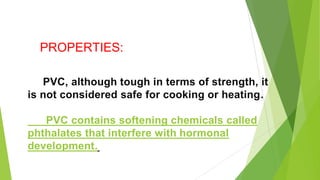 Types of plastics | PPTX
