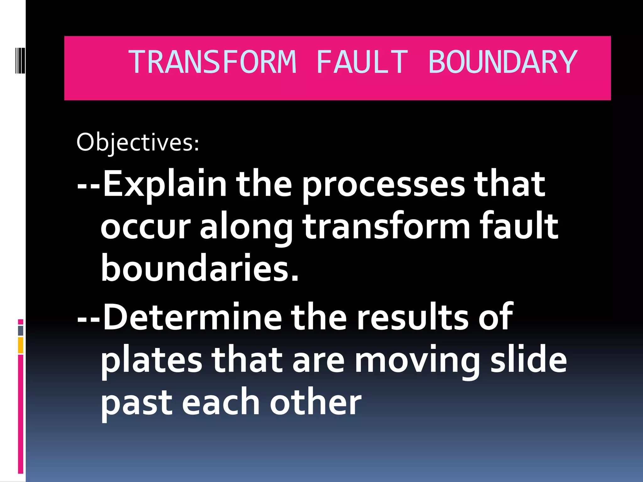 TYPES OF PLATE BOUNDARIES | PPTX