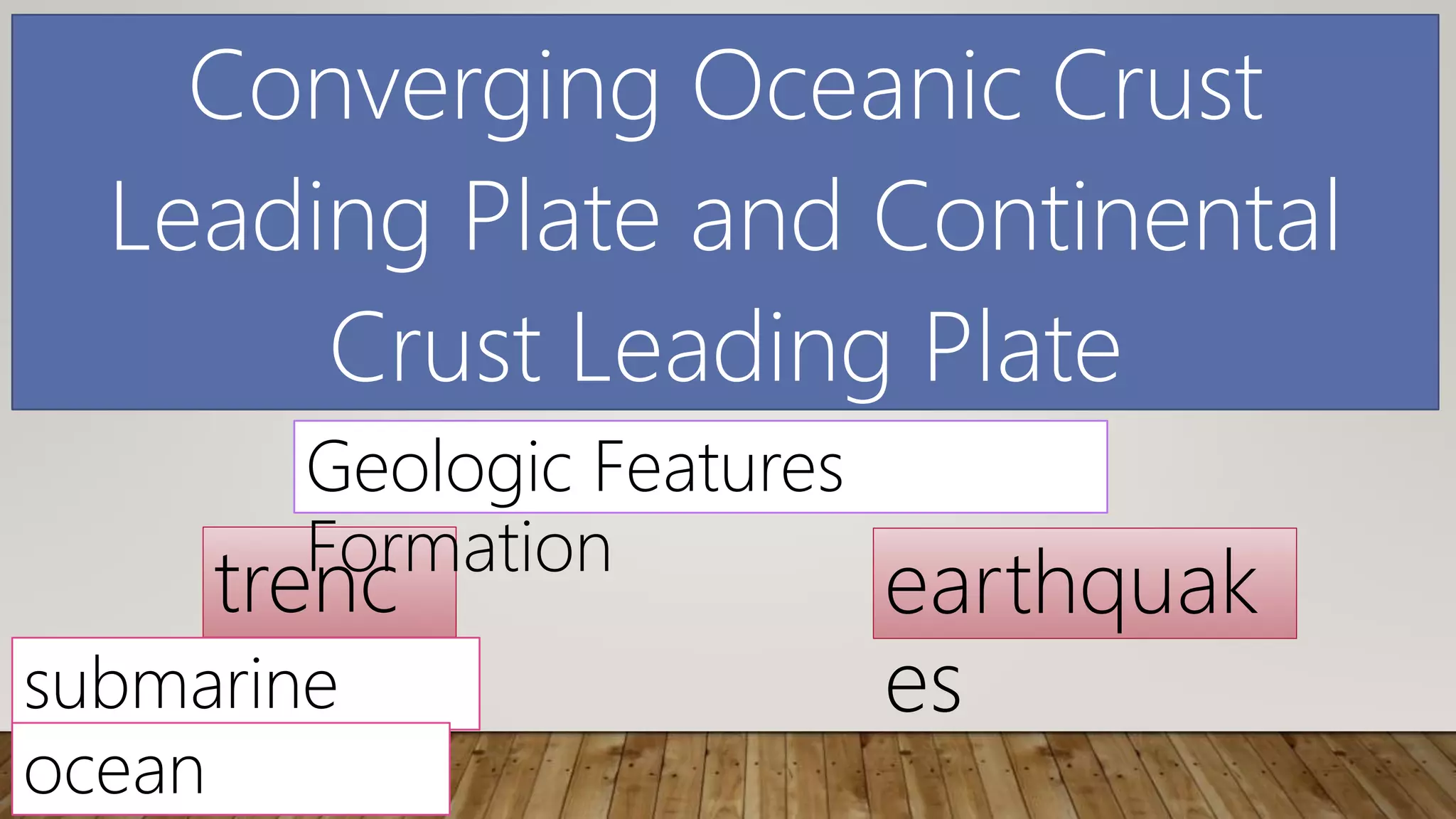 Types of plate boundaries | PPTX