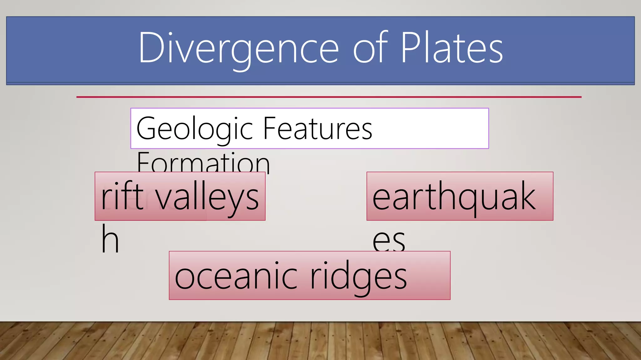 Types of plate boundaries | PPTX