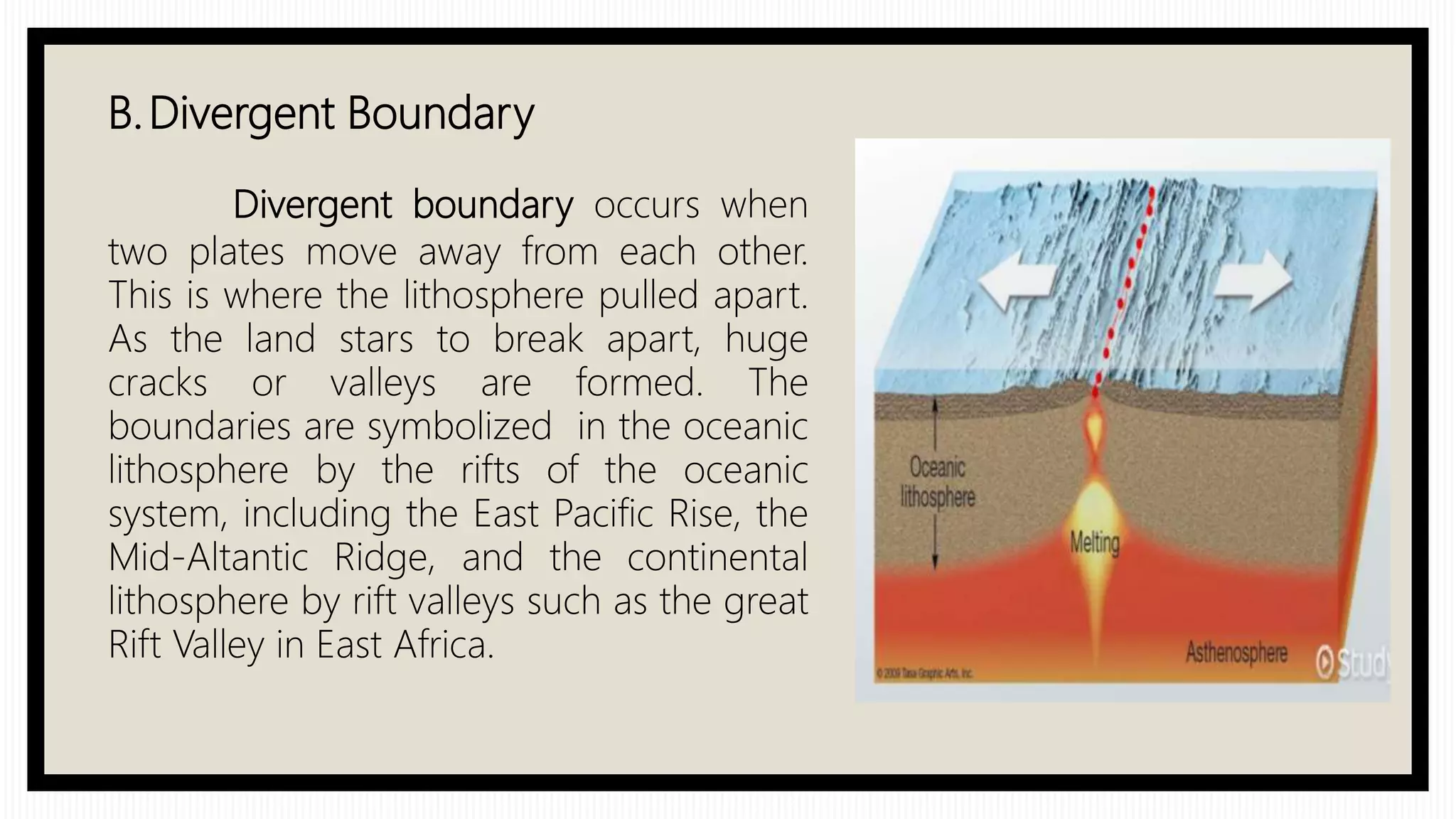 Types of plate boundaries | PPTX