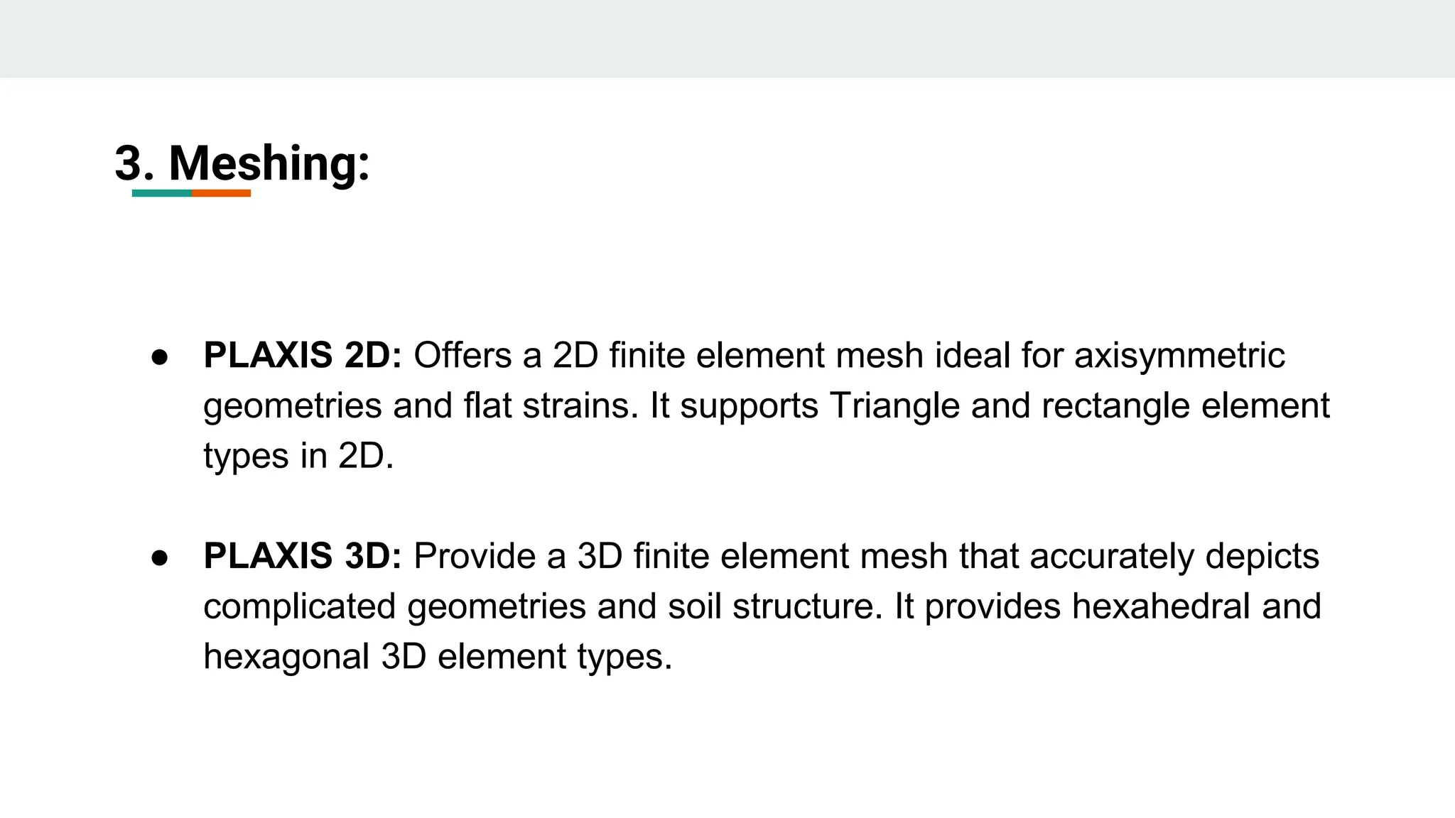 What is PLAXIS Software | Types Of Plaxis Software | PPTX