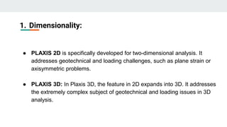 What is PLAXIS Software | Types Of Plaxis Software | PPTX