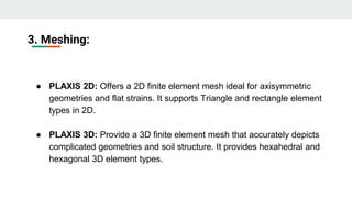 What is PLAXIS Software | Types Of Plaxis Software | PPTX