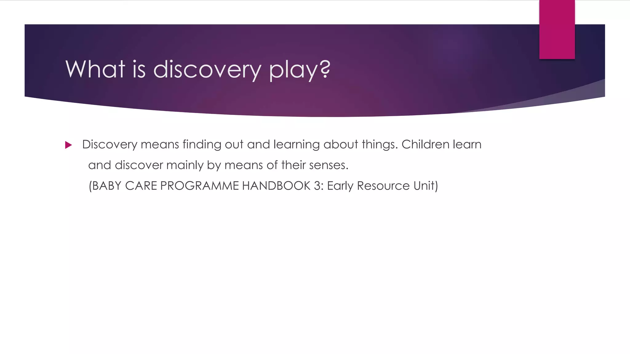 Types of play | PPTX