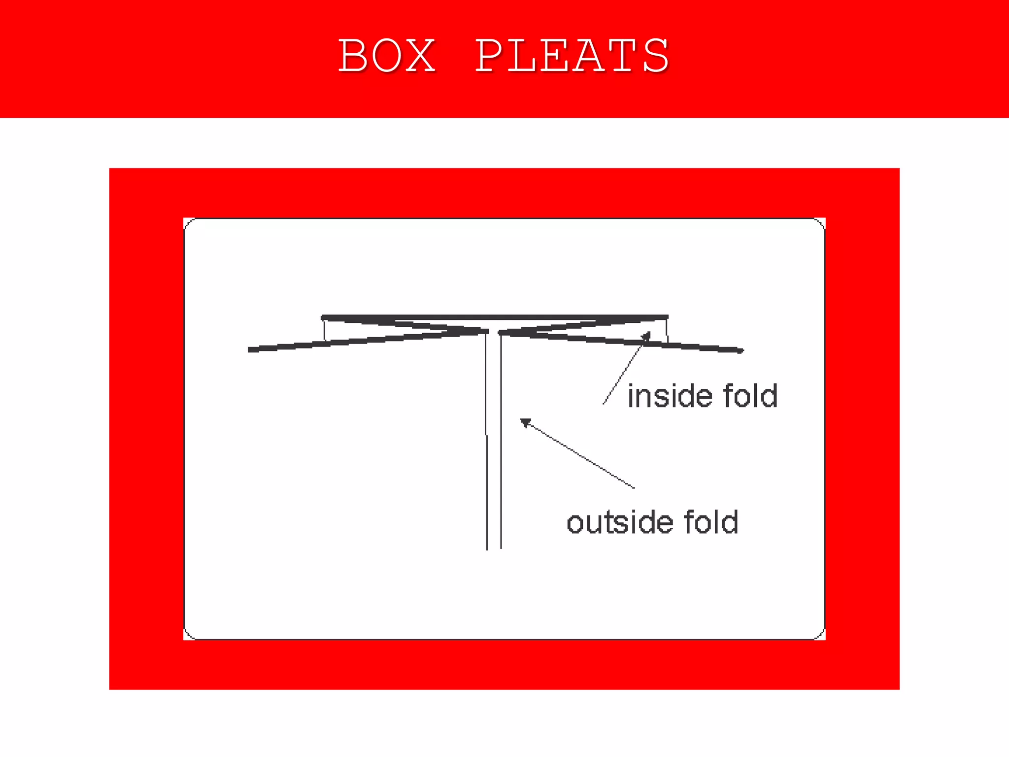 Types of pleats | PPTX