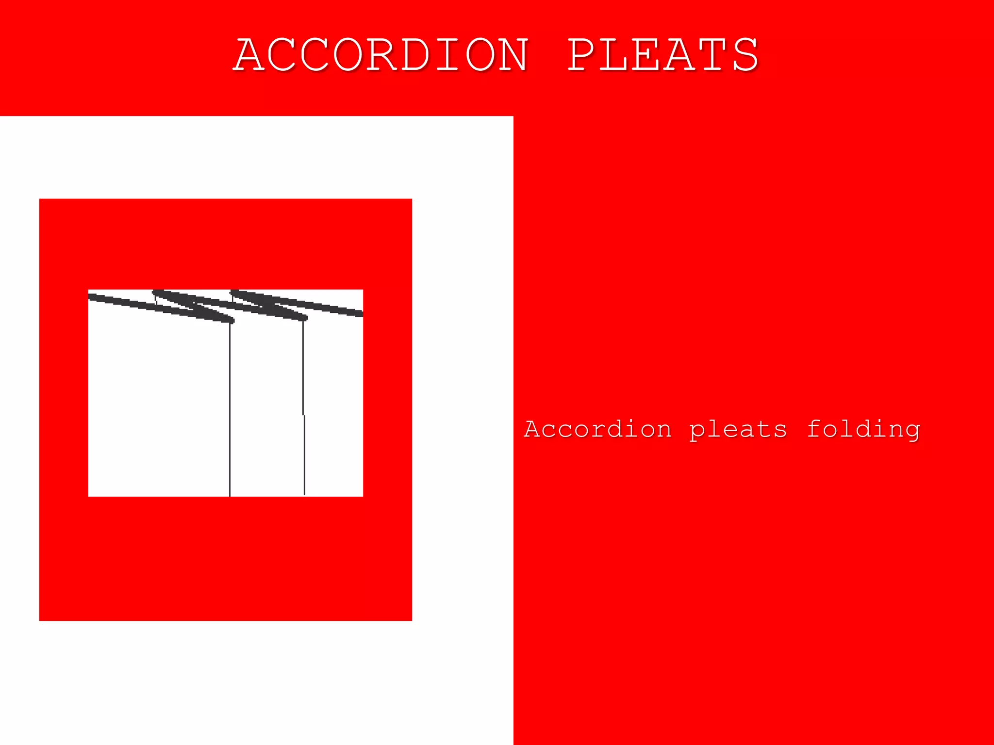 Types of pleats | PPTX