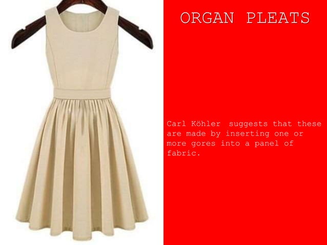 Types of pleats | PPTX