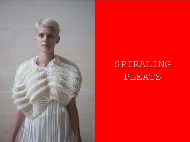 Types of pleats | PPTX