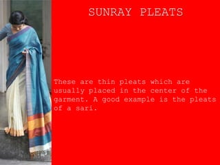 Types of pleats | PPTX