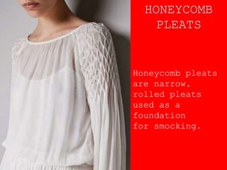 Honeycomb Pleats