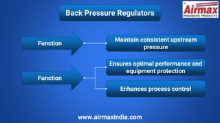 Types of Pneumatic Air Regulators: A Comprehensive Guide | PPTX