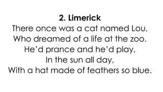 TYPES OF POEMSTYPES OF POEMSPOEMSPOEMSPO | PPT