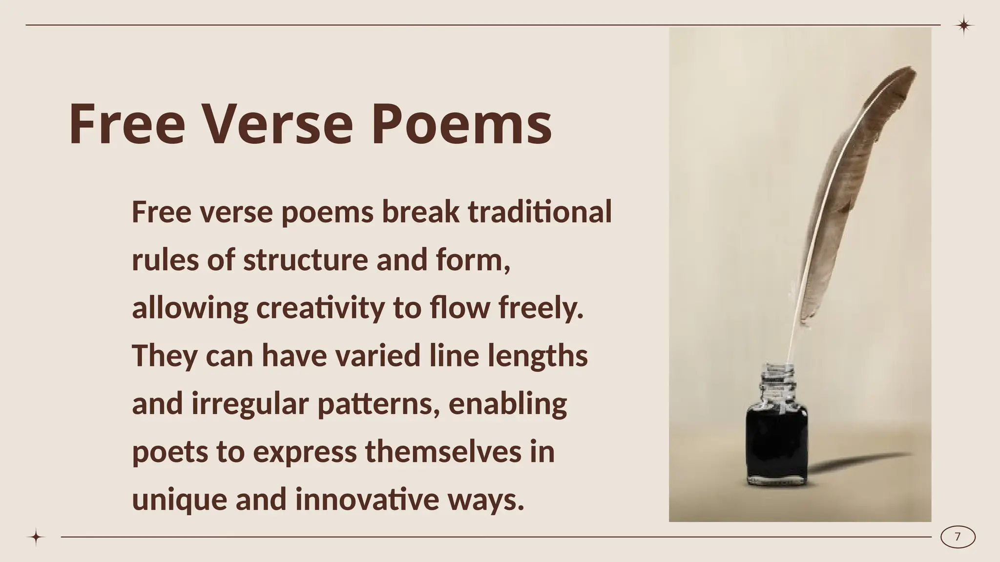 Types of Poems Presentations by mahamad khan | PPTX