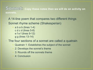 Types of Poetry- Warm-Up | PPT
