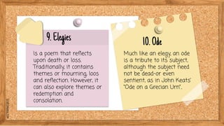 Types of Poetry | PDF