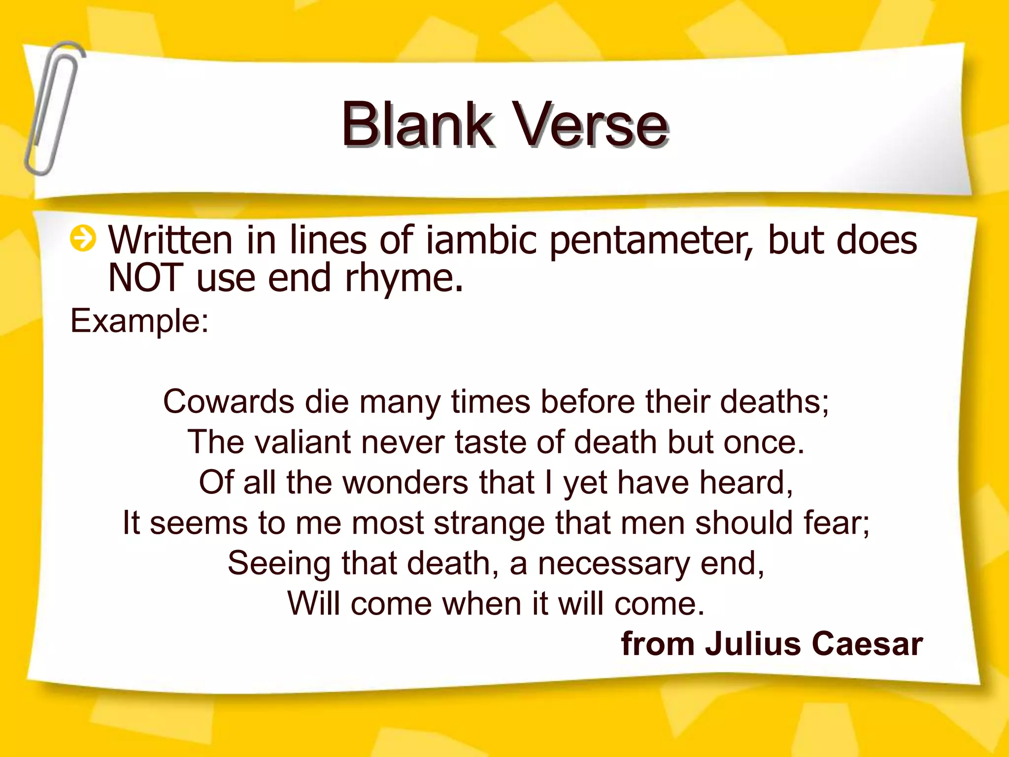 Typesof poetry.ppt