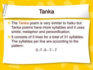Typesof poetry.ppt